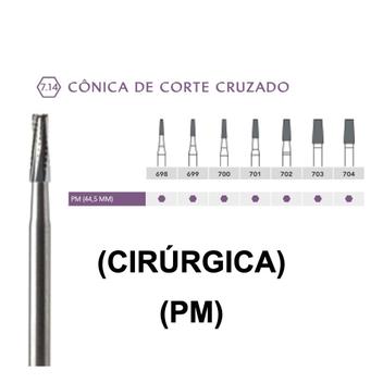 Broca Carbide Cônica de Corte Cruzado Operatória (PM) 44,5mm - Prima ...