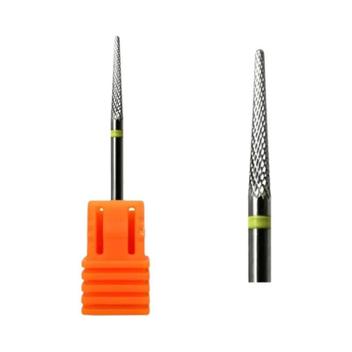 Brocas de Unha de Carboneto de Cone - Kit de Cortadores Rotativos para Manicure - Broca para ...