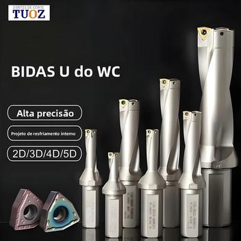 Brocas U Indexáveis De 15mm a 40mm Para Usinagem Em Torno CNC De Metal ...