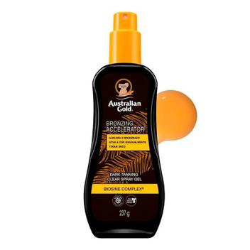 Bronzeador Corporal Australian Gold Accelerator Clear Spray Gel 237g ...