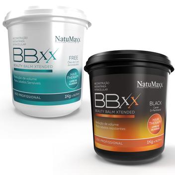 Btx Capilar BBXX Balm Xtended Black 1kg + Free 1kg NatuMaxx - Cuidados ...