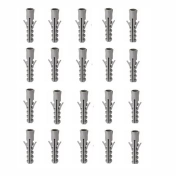 Bucha de Parede Para Parafuso 8mm IvPlast 20 Unidades - IV PLAST ...