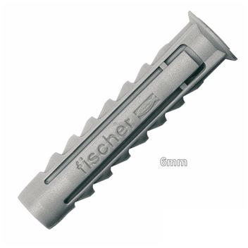 Bucha Fischer Sx 6Mm - Caixa Com 1000 Buchas - Bucha - Magazine Luiza