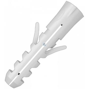 Bucha Fixacao Nylon Ivasa Branca No. 8 Com 500 Pecas - Bucha - Magazine ...