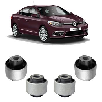 Bucha Grande Pequena Leque Dianteiro Fluence 2012 2013 2014 - Auto Flex ...