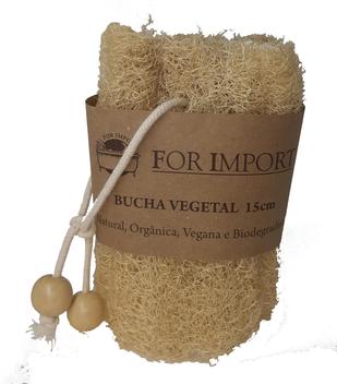 Bucha Vegetal 15Cm Com Alça - For Import - Bucha - Magazine Luiza