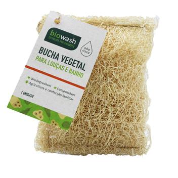 Bucha Vegetal Para Louças e Banho Bio Wash - Bucha / Esponja de Banho ...