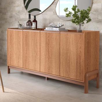 Buffet Aparador Elegance com 4 Portas Jequitiba - Lukaliam - Buffet e Balcão para Sala de Jantar ...