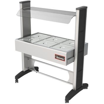 Buffet Carro Self Service Salada 6 Cubas BTX 06SL Protetor Vidro ...