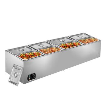 Buffet elétrico térmico banho maria 8 cubas ZPBF08E - ZEPPER - Buffet Térmico - Magazine Luiza