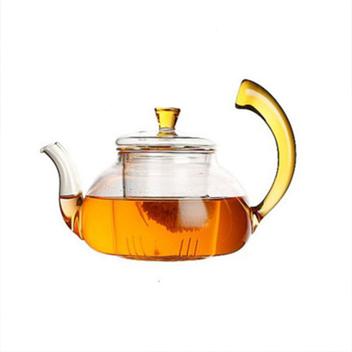 Bule de Vidro Borosilicato Wokex 600ml com Infusor e Alça Aberta ...