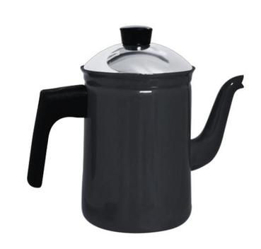 Bule Esmaltado Preto 1,100Ml Para Todos Os Tipo De Fogões - Jjb ...