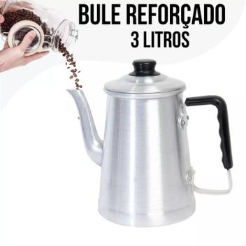 Bule hotel 3 litros industrial fortaleza aluminio reforcado - Bules ...