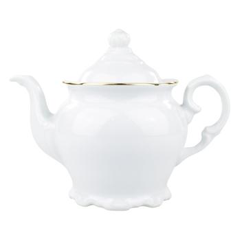 Bule Porcelana Schmidt - Mod. Filetado Ouro Pomerode 0010 - Bules ...