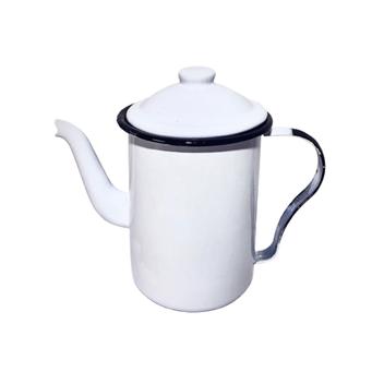 Bule Tradicional Branco Liso Nº14 1,5 L - ESMALTADOS SILVA - Bules ...