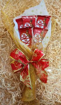 Buquê de chocolate Kit Kat - Art Paper - Kit Kat - Magazine Luiza