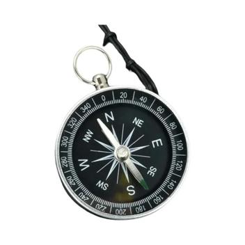 Bússola De Emergência De Alumínio Leve Portátil Preta Para Ferramenta ...
