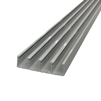 BX170D Trilho inferior 4 folhas duplo - 6 metros - NOVAXX - Varão para Cortina - Magazine Luiza