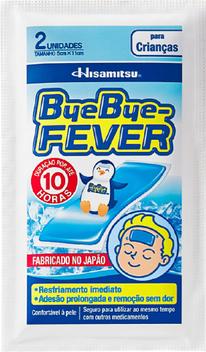 Bye Bye Fever Compressas Para Febre criança - hisamitsu - Adesivo para ...