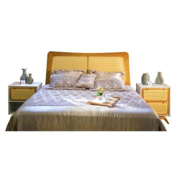 Cabeceira de Cama Ricco King Madeira com Palhinha - Elitto Design ...