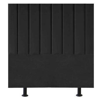 Cabeceira Estofada Cama Box Solteiro 90 cm Carla material sintético ...