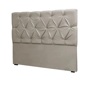 Cabeceira Estofada Star em Madeira de Eucalipto Veludo 140cm Speciale ...