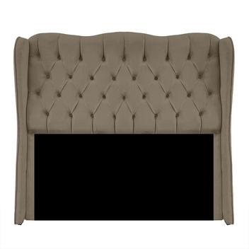 Cabeceira para Cama Estofada 150cm de Casal Aurora Suede Cappucino - Bem Rylex - Cabeceira Cama ...