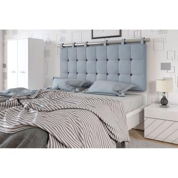 Cabeceira Queen Futon Suede Cinza - Mundo Futon - Cabeceira Cama Box ...