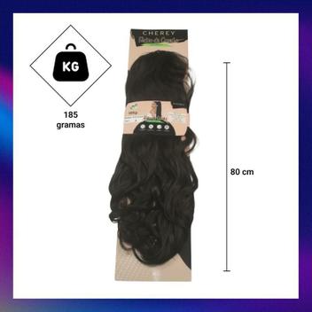 Cabelo Bio Orgânica Podo Wave Rabo De Cavalo 185G - Cherey - Mega Hair ...