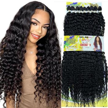 Cabelo Cacheado Para Entrelace Fibra Orgânica Longo - bbless - Mega ...