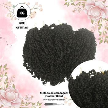 Cabelo Crochet Braid Plus Cacheado 400G - Cherey - Mega Hair - Magazine ...