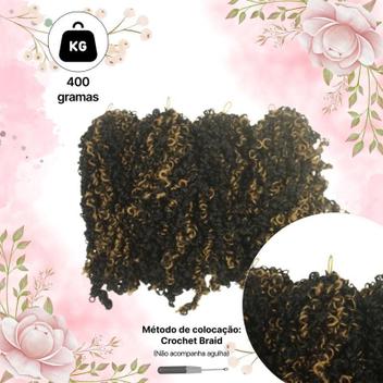 Cabelo Crochet Braid Plus Cacheado 400G - Cherey - Mega Hair - Magazine ...