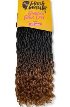 Cabelo Fibra Orgánica Goddess Faux Locs cor T1B/30 (300g) - BLACK ...