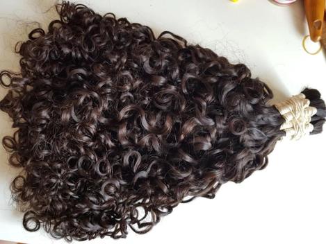 Cabelo Humano Cacheado Mega Hair 300gr 55cm Cacho Caipira - JKBELLUS ...