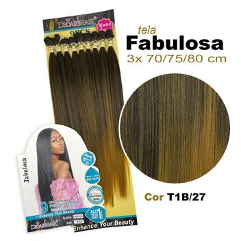 Cabelo Longo 80Cm Liso Modelo Fabulosa Entrelace - Rass Hair - Mega ...