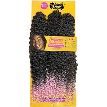 Cabelo Orgânico Crochet Braids Rubi 70cm 320g - Black Beauty - Mega ...