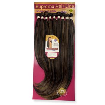 Cabelo Orgânico Liso Entrelace Bio Proteína Modelo Marli Ser Mulher 320 ...