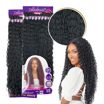 Cabelo Orgânico Tela Poderosa Cacheado Longo 80 Cm - Rass Hair - Mega ...