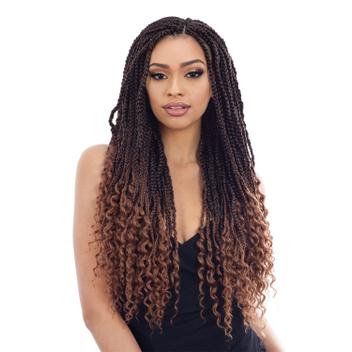 Cabelo Sintético Crochet Trança Hippie Braid 22 - Freetress - Mega Hair ...