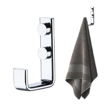 Cabide Toalha Banho Rosto para Banheiro Moderno Preto Fosco - Magazine ...