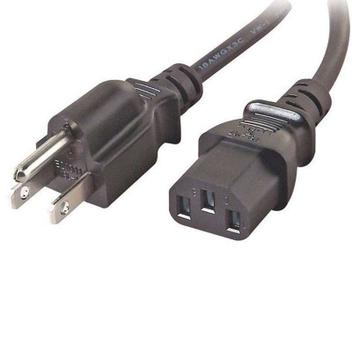 Cabo Ac Tripolar Padrao Antigo 40cm - Eletronica Castro - Cabo de Força ...