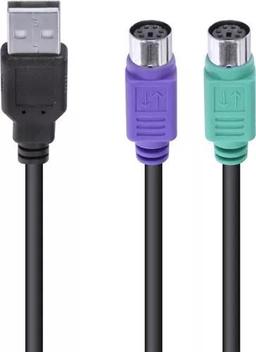 Cabo Adaptador Ps2 Femea X Usb Macho Vinik Mouse Teclado Ps2 - TSA ...