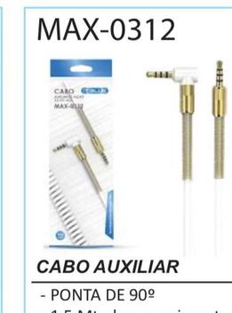 Cabo auxiliar it blue max 0312 - Cabos de Áudio - Magazine Luiza