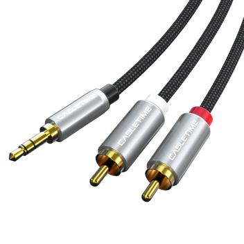 Cabo Auxiliar P2 Áudio Estéreo Para Rca Som Dj 5m Cabletime - Cabos de ...
