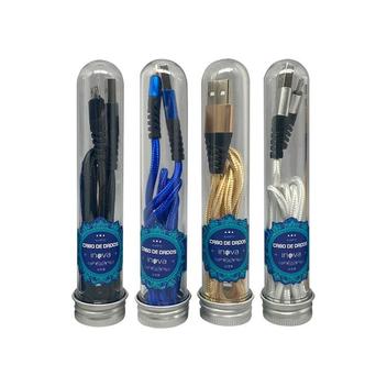 Cabo Carga Dado Inova Tubo Type C 3.1a - Lenox - Cabo para Celular ...