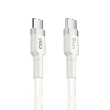 Cabo Carregador USB-C x USB-C Turbo 60w Hrebos (HS-315) - Cabo para ...