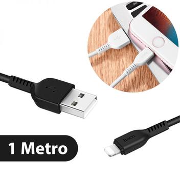 Cabo Carregador USB Lightning IOS Rápido Turbo 1 Metro Cor:Preto - shop ...