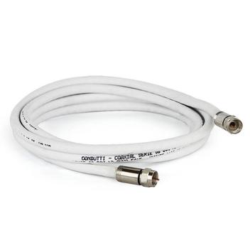 Cabo Coaxial Rg6 - 75 Ohms, 100 Metro - Cirilo Cabos - Cabo Coaxial ...