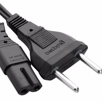 Cabo De Energia Bipolar - Importado - Cabos e Adaptadores - Magazine Luiza