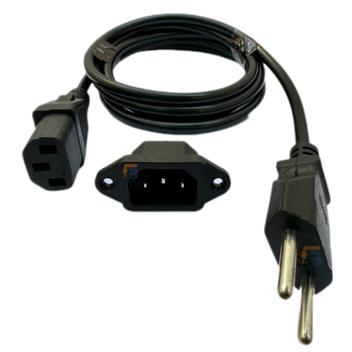 Cabo de Força + Conector Soquete para Panelas Elétricas da Fun Kitchen ...